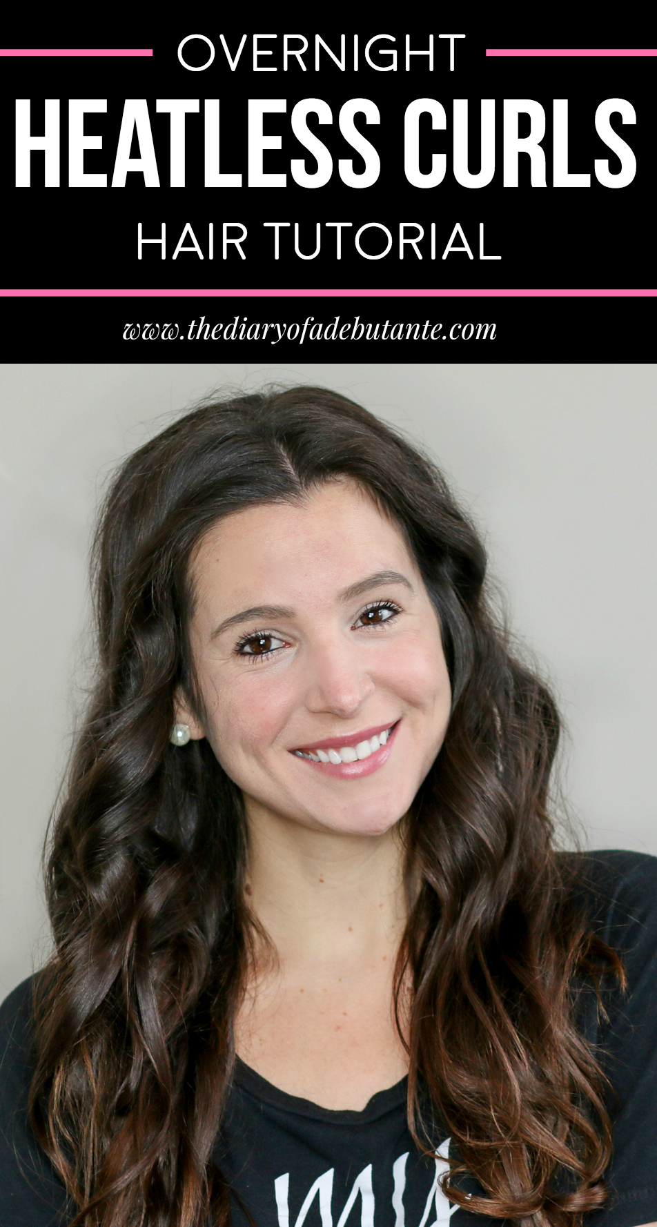 How to Create Bombshell Heatless Curls Overnight