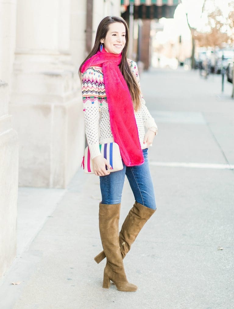 Colorful Christmas Sweater Ideas from Talbots | Diary of a Debutante