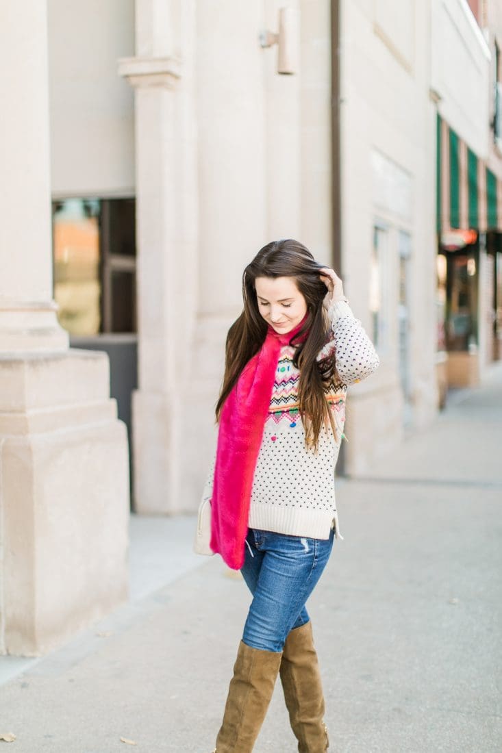 Colorful Christmas Sweater Ideas from Talbots | Diary of a Debutante